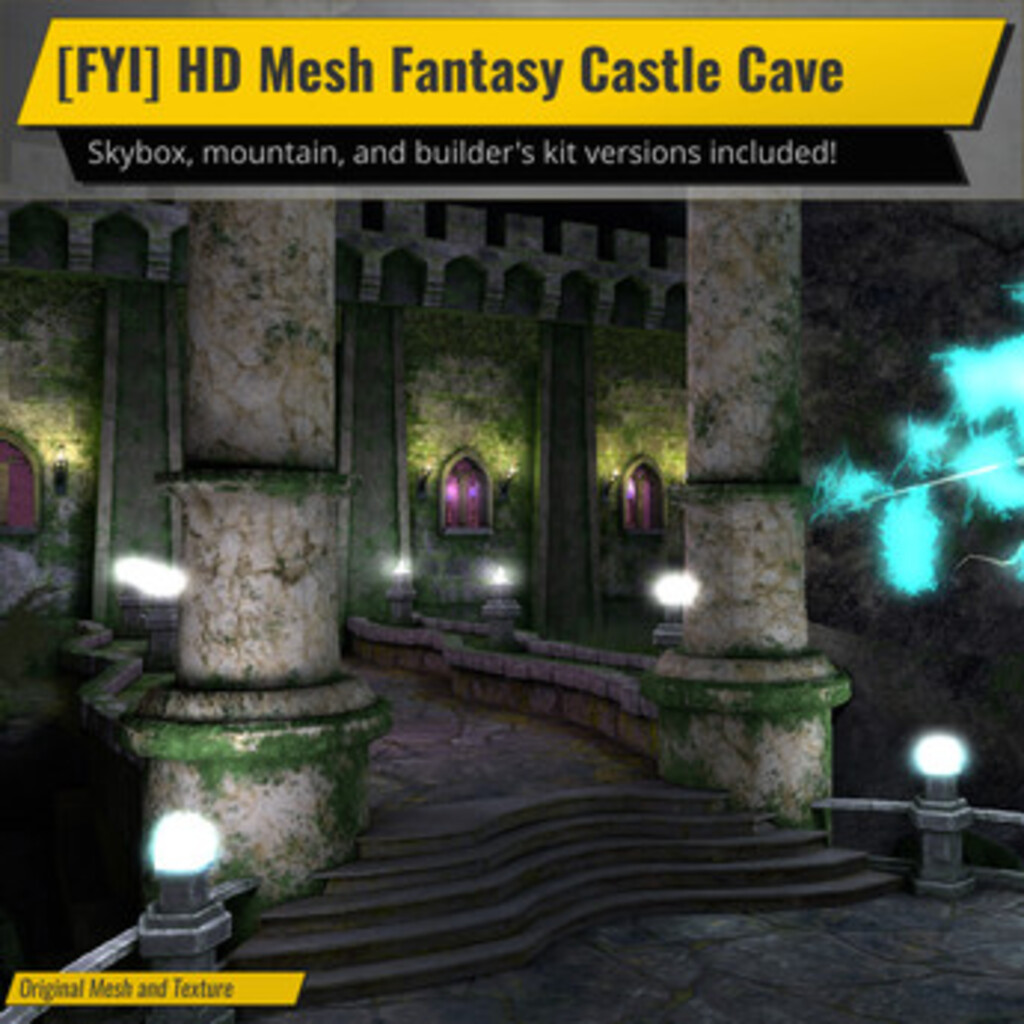 [FYI] HD Mesh Fantasy Castle Cave